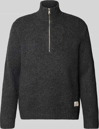 Jack & Jones Relaxed Fit Strickpullover aus elastischem Woll-Mix