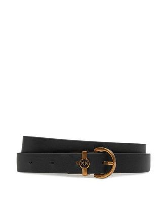 Pinko Dameng&uuml;rtel Love Berry H2 Reversible 20251 PLT1 104592 A2BY Schwarz