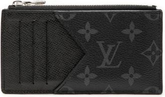 Louis Vuitton Porte-cartes porte-monnaie Pre-owned - Femme - Pre-owned - Noir - Taille: ONE Size
