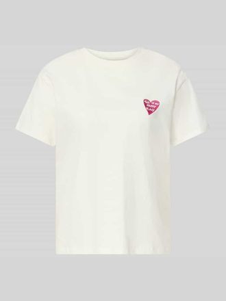 Jake*s Casual Regular Fit T-Shirt mit Motiv-Stitching
