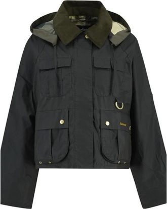 Barbour Femme, Vestes, Vert, Taille: 38 FR Liza Wax Jacket