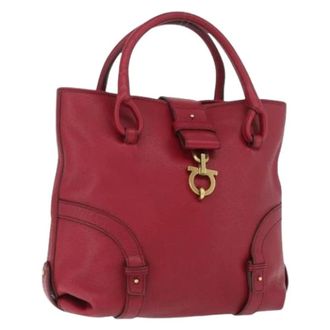 Ferragamo Sac &agrave; main Pre-owned - Femme - Pre-owned - Rouge - Taille: ONE Size