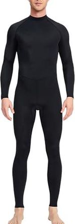 Generic Maillot de bain long pour homme - Combinaison de plongée - Maillot de bain - Vêtement de protection - Stretch - Combinaison en néoprène - Coupe ajusté
