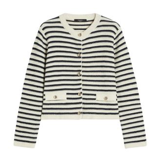 Max Mara Femme, Pulls, Bleu, Taille: 38 FR Cardigans