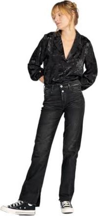 Le Temps Des Cerises Jeans 400/19 mom Lux Taille Haute Noir N&deg;1