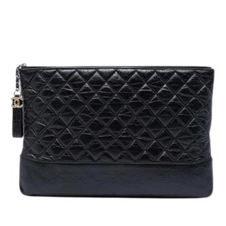 Chanel Pre-owned Gabrielle O-Case - - Pre-owned - Damen - Schwarzk - ONE SIZE