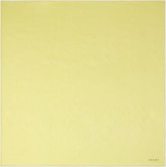 SOEUR FOULARD SQUARE JAUNE CITRON
