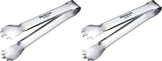 Westmark Zuckerzange, Mit Zacken, Länge 12,5 cm, Rostfreier Edelstahl, 62652270 (Packung mit 2)