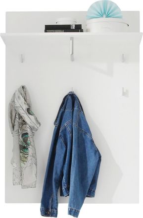 Xora Garderobenpaneel Spice, Weiß, Holzwerkstoff, 80x118x30 cm, Aufhängemöglichkeit, Garderobe, Garderobenpaneele, Garderobenpaneele