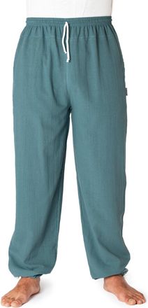 Panasiam E-Pants lang, Baumwolle, Charcoal grau, XL