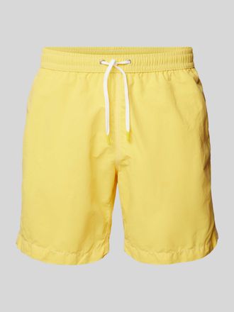 Hartford Badehose mit kontrastiven Ziern&auml;hten Modell Uni