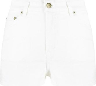 Twinset Femme, Shorts, Blanc, Taille: W28 Bull Shorts avec Oval T Floral