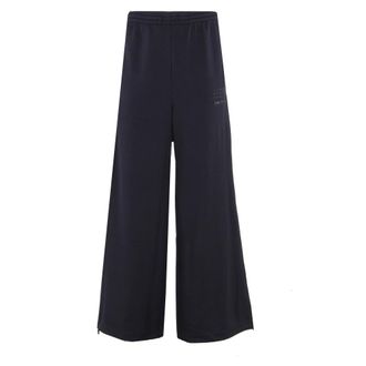 Maison Margiela Homme, Pantalons, Noir, Taille: XS Wide Pantalons