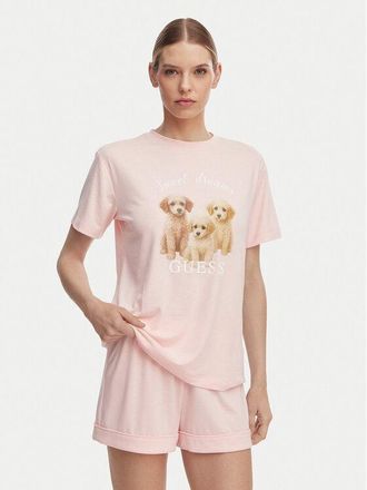 Guess Pyjama O6GX05 KH110 Hellrosa Relaxed Fit