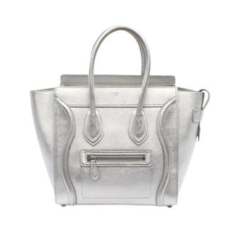 Celine Sac &agrave; main vintage Pre-owned - Femme - Pre-owned - Gris - Taille: ONE Size