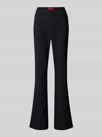 HUGO BOSS Regular Fit Schlaghose mit Nahtrei&szlig;verschluss Modell HALARAN