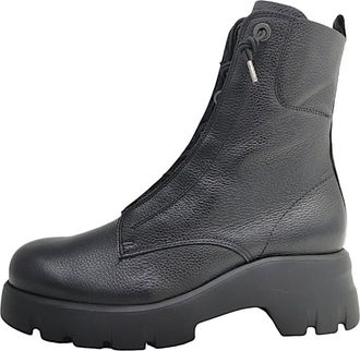 Paul Green Boots 8216-046, Glattleder, Schwarz, Damen EU 3,5/36