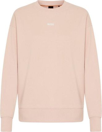 HUGO BOSS Sweatshirt Eteia Premium Damenmode oversized, Rundhals, mit BOSS Logo