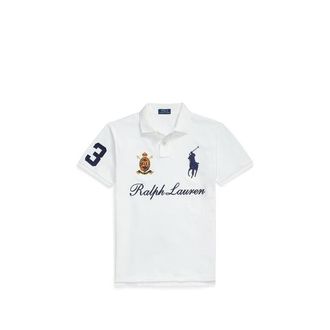 Polo Ralph Lauren Polo slim manches courtes &agrave; &eacute;cussons