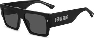 Dsquared2 Lunettes de soleil 0165/S 807(Ir) - Homme - Accessoires - Noir - Taille: 57 MM
