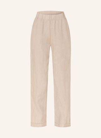 Maerz Maerz Muenchen 7/8-Hose Aus Leinen beige