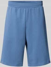 Emporio Armani Sweatshorts mit Label-Details und Eingrifftaschen