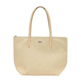 Lacoste Petit Sac Cabas L.12.12 Concept - Femme - Sacs - Beige - Taille: ONE Size