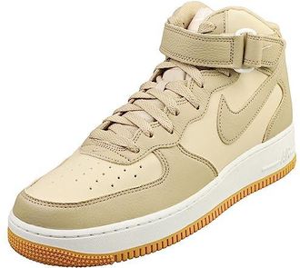 Nike Nike Baskets Air Force 1 Mid 07 pour homme, Calcaire / Rotin calcaire, 44 EU