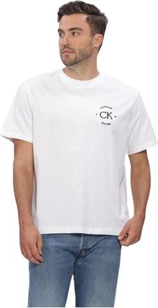 Calvin Klein Herren, Oberteile, Wei&szlig;, MGr&ouml;&szlig;e