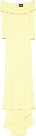 Solace London Lyla Abendkleid - Gelb