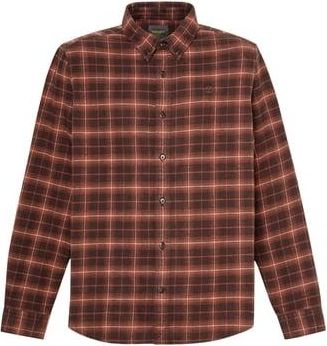 Timberland Chemise droite &agrave; carreaux en coton