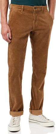 Tommy Hilfiger Denton Chino Corduroy GMD Gewebte Hosen Herren, Braun (Desert Khaki), 28W / 32L