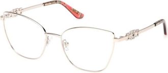 Guess unisex, Accessoires, Jaune, Taille: 55 MM Cat Eye Lunettes de soleil