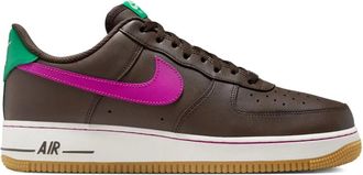 Nike Air Force 1 Low 07 Baroque Brown / Vivid Purple Sneakers - Braun