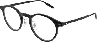 Montblanc Montblanc, Homme, Accessoires, Noir, Taille: 48 MM Lunettes