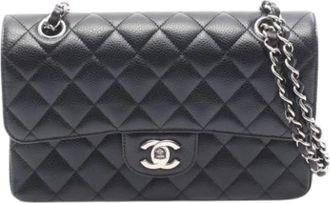 Chanel Sac port&eacute; &eacute;paule doccasion - Femme - Pre-owned - Noir - Taille: ONE Size
