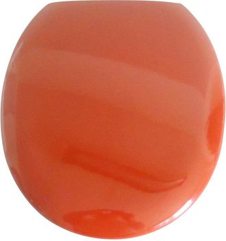 Sanwood WC-Sitz Cordoba Farbe rot TOILETTENDECKEL KLODECKEL KLOBRILLE WC Deckel TOILETTENSITZ WC Brille