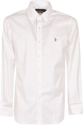 Ralph Lauren Homme, Chemises, Blanc, Taille: 3XL Pin Point Shirt