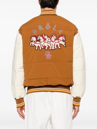 Dr&ocirc;le de Monsieur Colour-Block Jacket - Brown