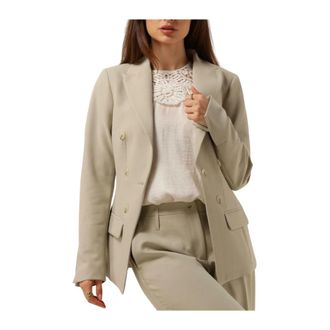 Summum Figurbetonter Blazer aus Schaumstoff - - Jackets - Damen - Beige - XS