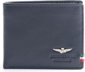 Aeronautica Portafoglio uomo in vera pelle linea Flag