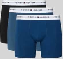 Tommy Hilfiger Trunks aus Baumwoll-Mix im 3er-Pack