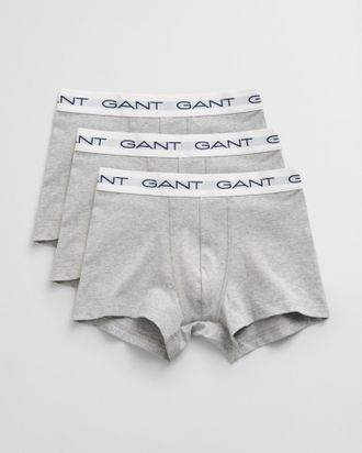 GANT Teenager Teen Boys 3er-Pack Boxershorts (146/152) LIGHT Grau MELANGE