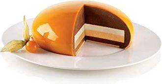 Silikomart | Moule universel en silicone MULTI-INSERTO ROUND, antiadhésif, Pack de 1 Moule à gâteau multi-usages, monoportion, moule à gâteau ou Bundt, Ø 30mm/15