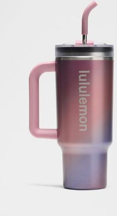 lululemon Gobelet isolé 1,2L - Rose/Orange