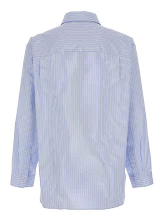 A.P.C. Mens Shirt Light Blue Cotton