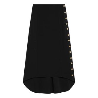 Givenchy Schwarzer Langer Rock Gonna Lunga - - Skirts - Damen - Schwarzk - S