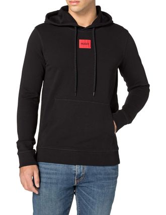 HUGO BOSS Hugo Herren Daratschi212 10231445 01 Pullover, Black1, XL