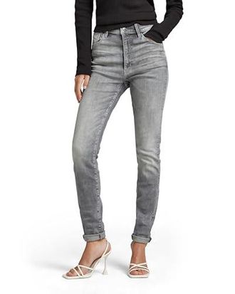 G-Star G-Star Femme Jean Kafey Ultra High Skinny, Gris (sun faded glacier grey D15578-A634-C464), 24W / 32L
