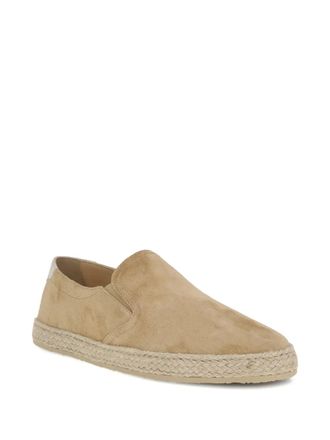 Brunello Cucinelli espadrilles en daim - Tons neutres